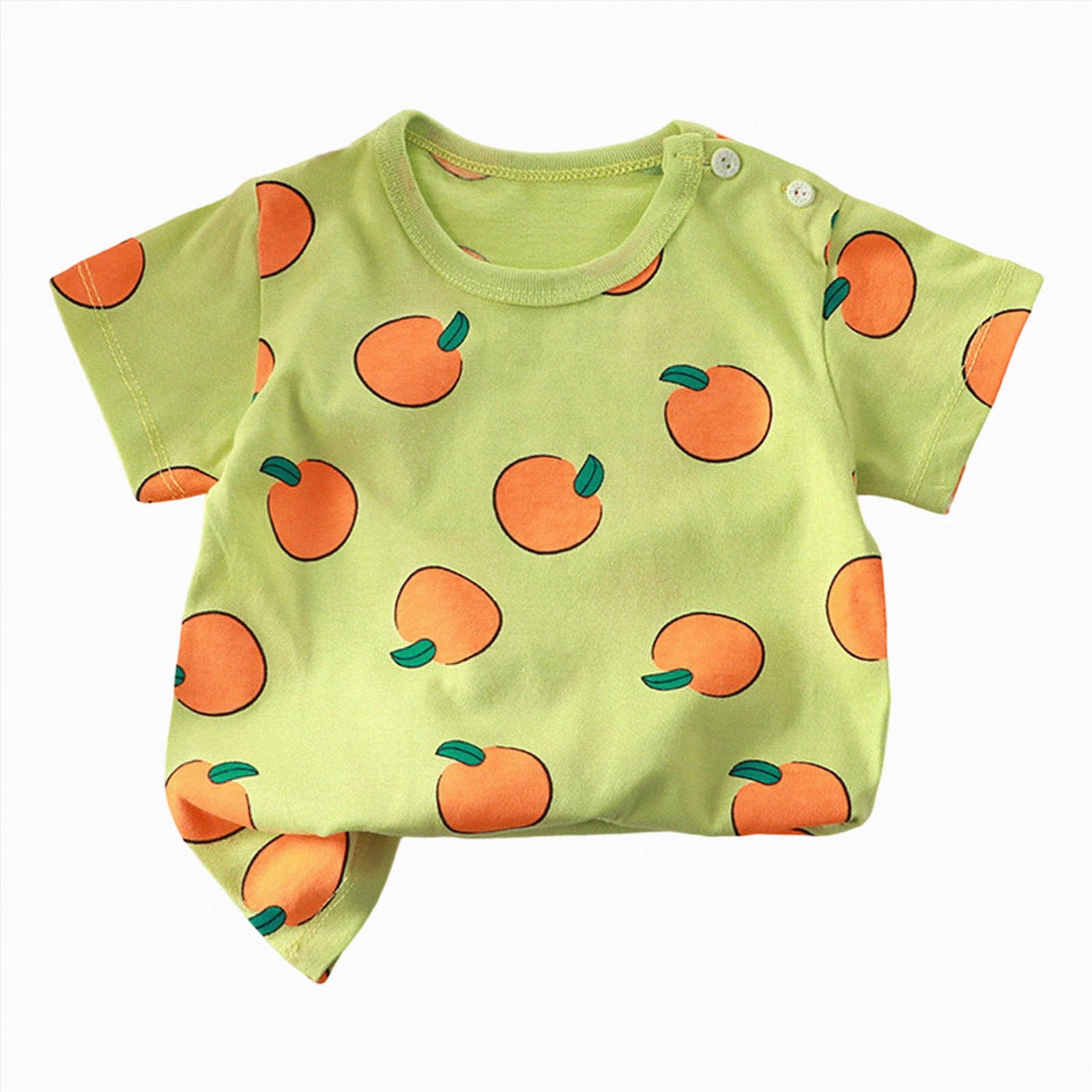 CAUYDY Toddler Summer Boys Girls T-Shirts Stripe Happy Baby Cat Print ...