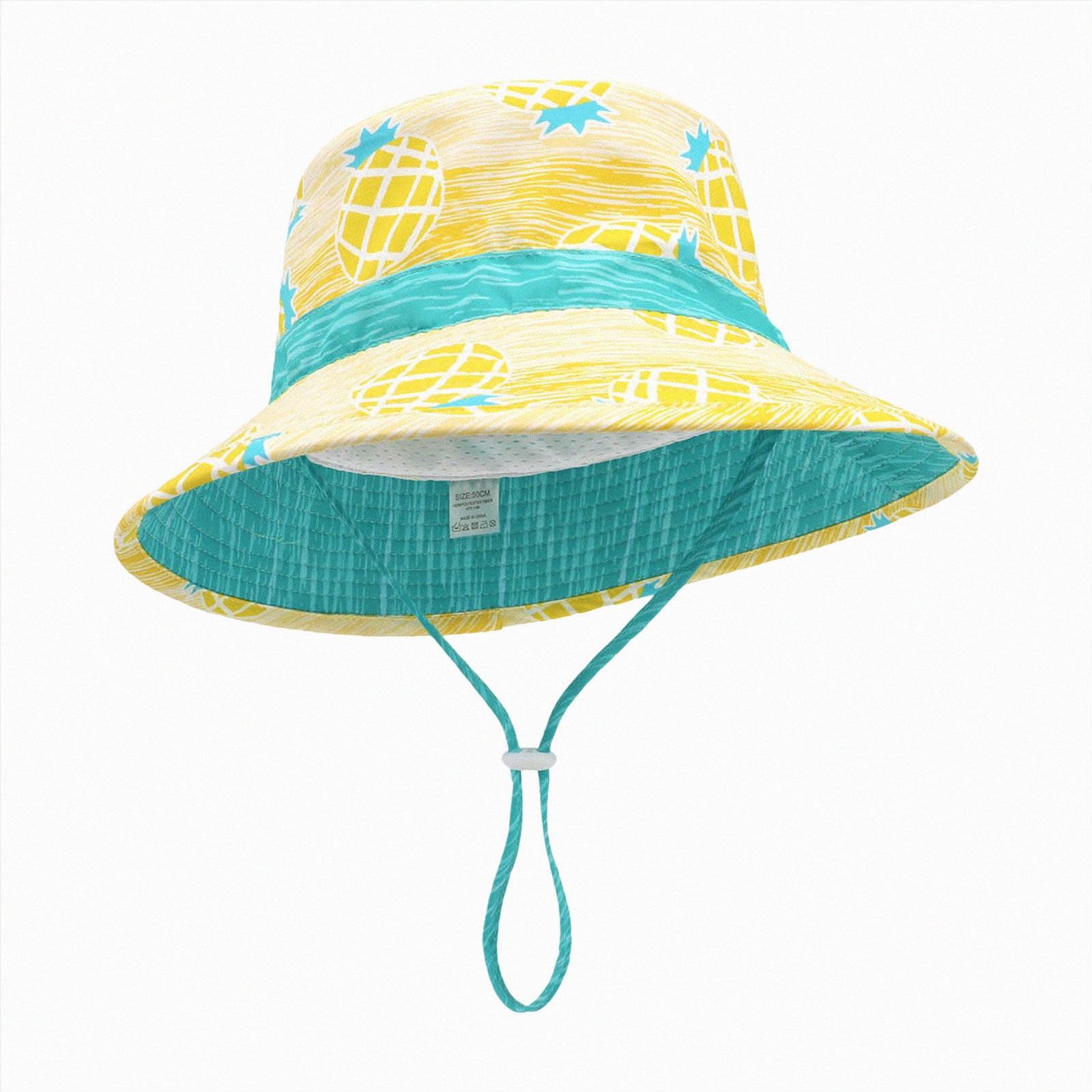 CAUYDY UPF 50+ Baby Girl Boy Sun Hat Sun Protective Cute Wide Brim ...