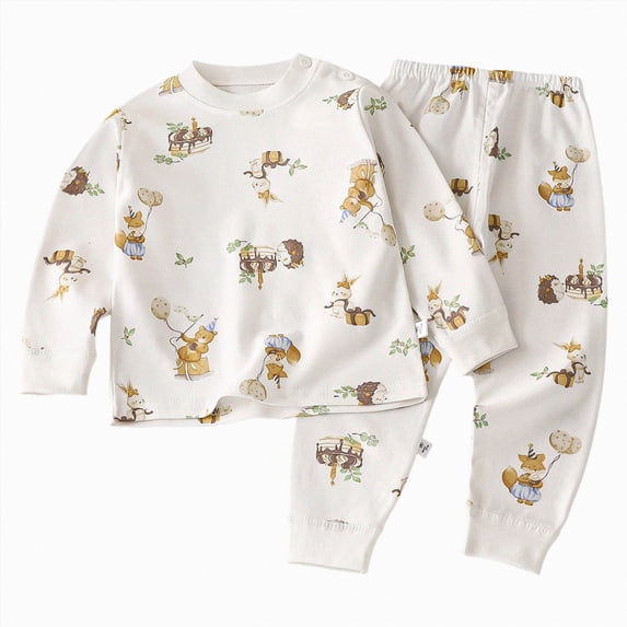 CAUYDY Unisex Infant Clothes Baby Boys Pajamas Toddler Girls Sleepwear ...