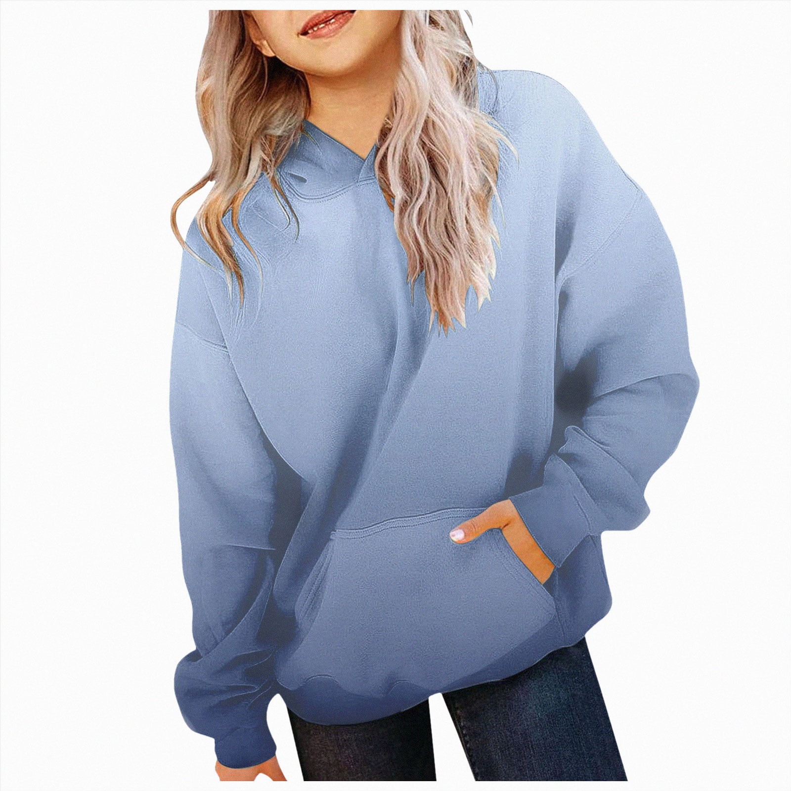 CAUYDY Unisex Kids Tie Dye Sweatshirt Boys Girls Hooded Kangaroo Pocket ...