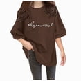CAUYDY Womens 2026 Spring Going Out Tops Casual Short Sleeve Crewneck ...