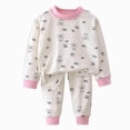 CAUYDYBaby Boys Girls Pajamas Set Cute Print Long Sleeve Top and Pants ...