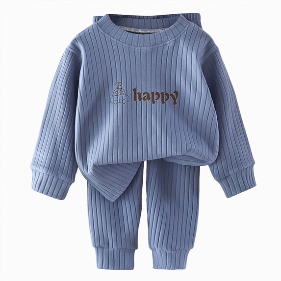 CAUYDYBoys’ 2-Piece Pajama Set, Comfy Cotton Blend Sleepwear, Long ...