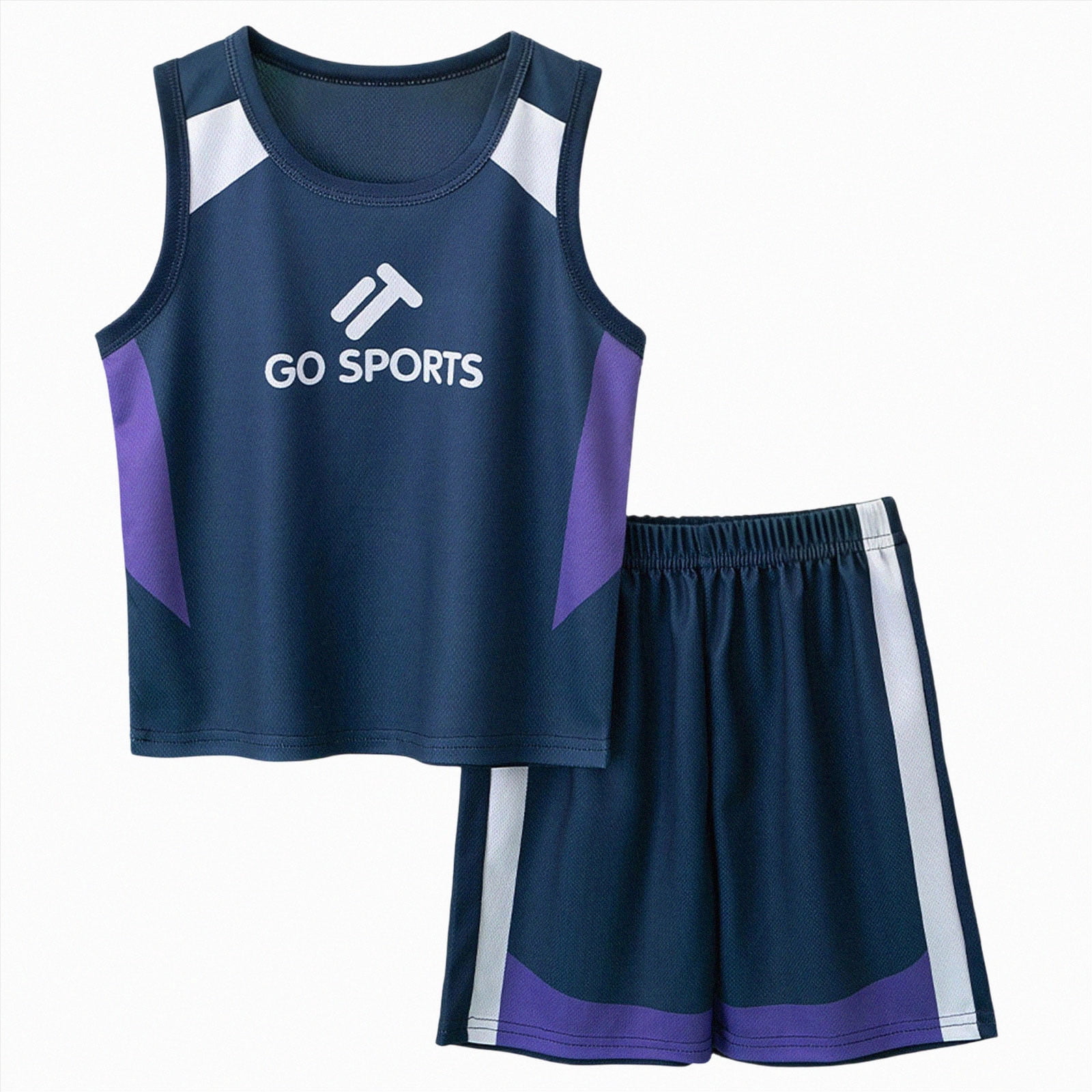 CAUYDYBoys Comfortable And Breathable Short Sleeve Shorts Set Quick ...