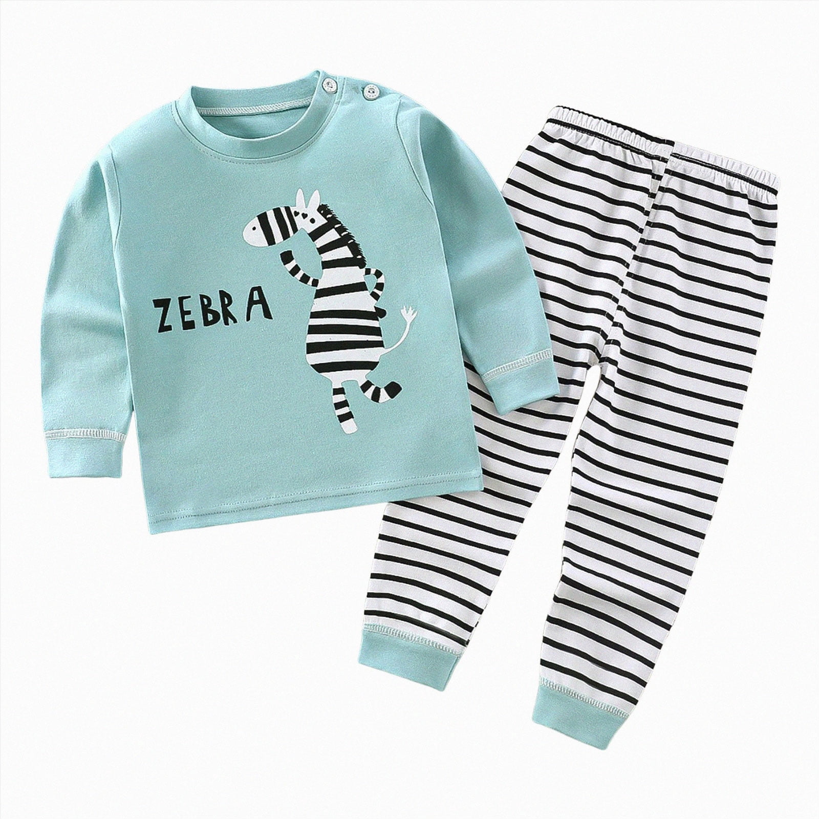 CAUYDYGirls Pajamas Kids 2 Piece Pjs Set Soft Cozy Long Sleeve Cute ...