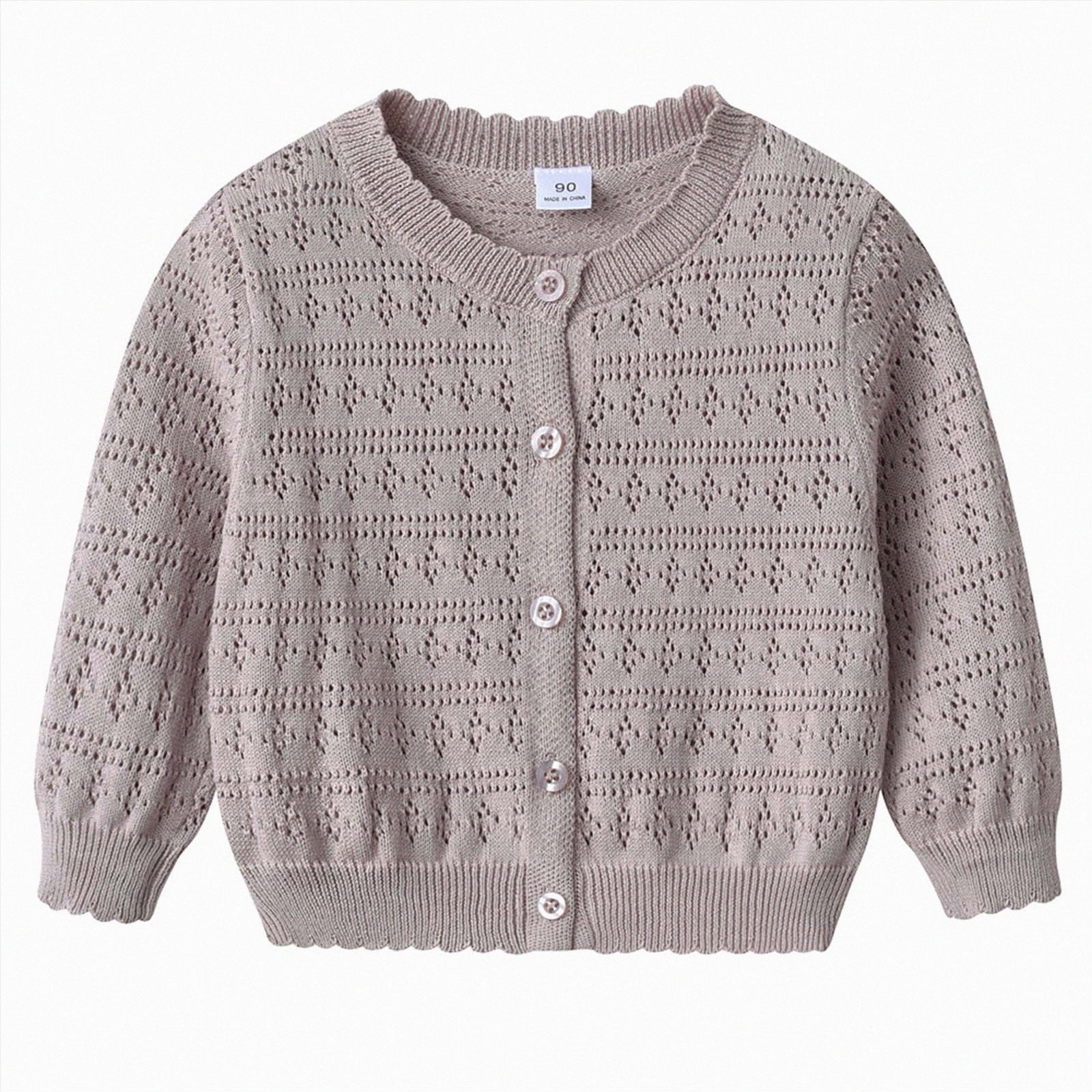 CAUYDYKids Toddler Babys Girls Boys Spring Winter Solid Knit Sweater ...