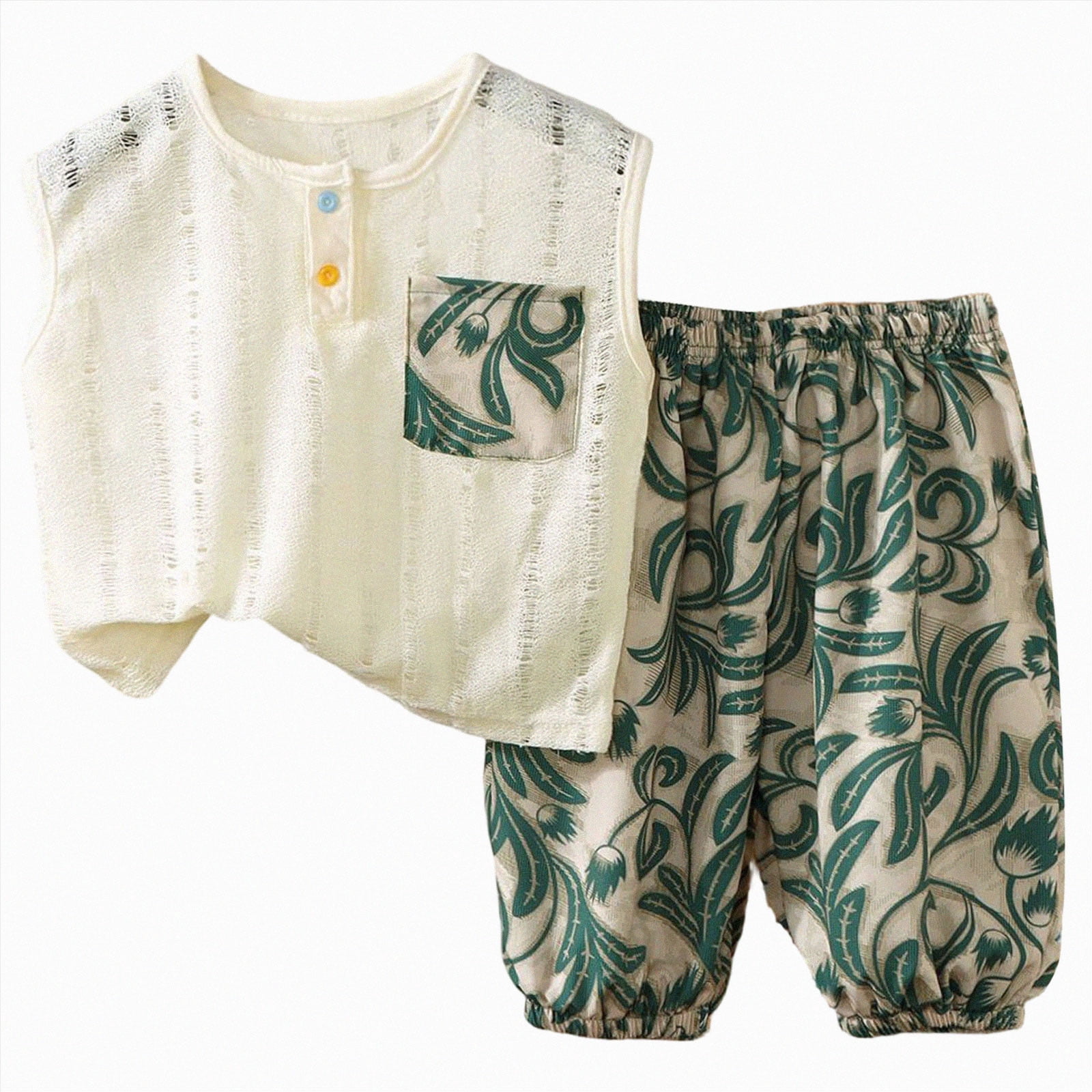 CAUYDYToddler Baby Boy Summer Clothes 2 Piece Casual Stylish Outfit ...