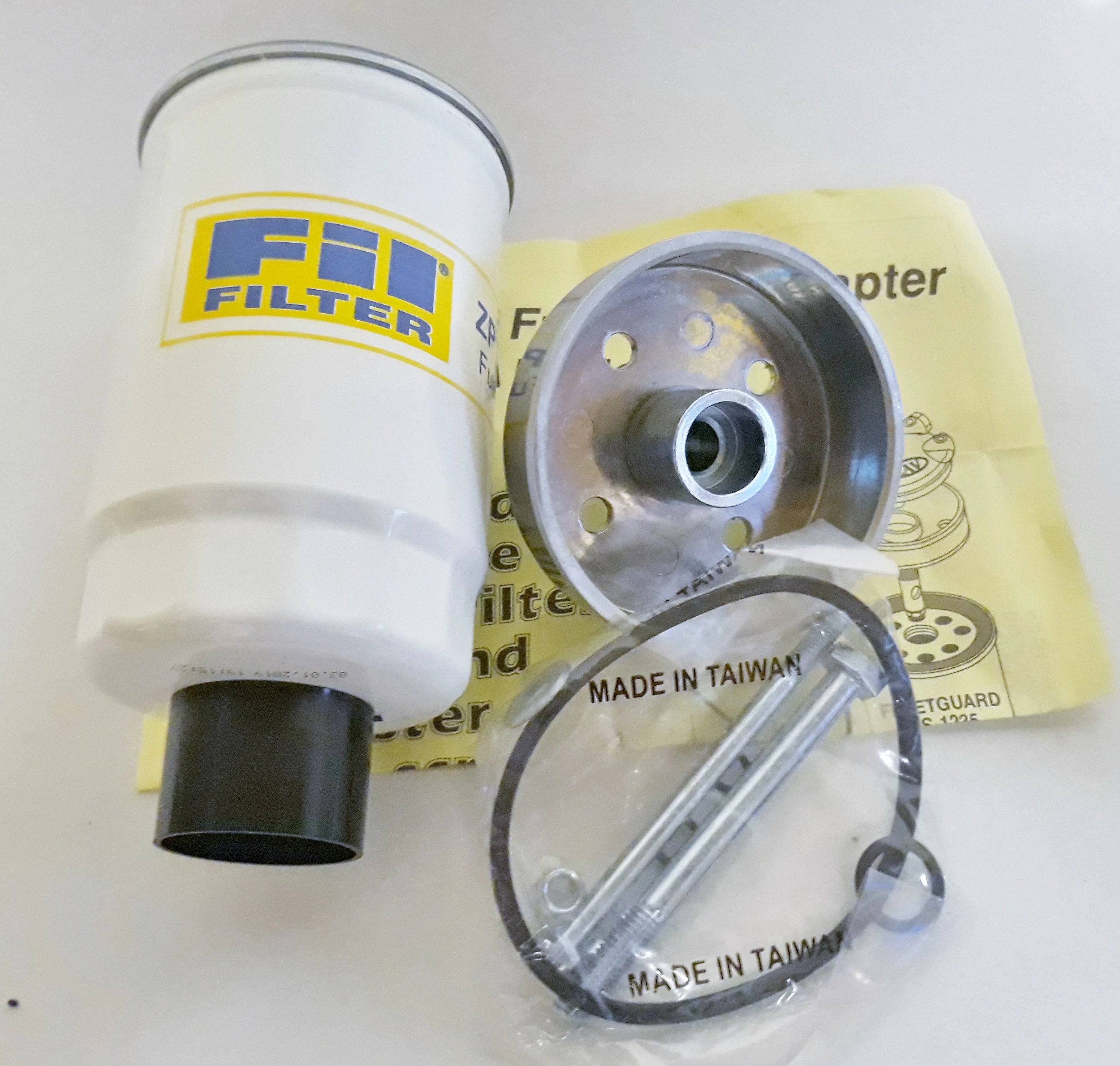 CAV Fuel Filter Conversion Adapter Kit to fit Case IH International JCB ...