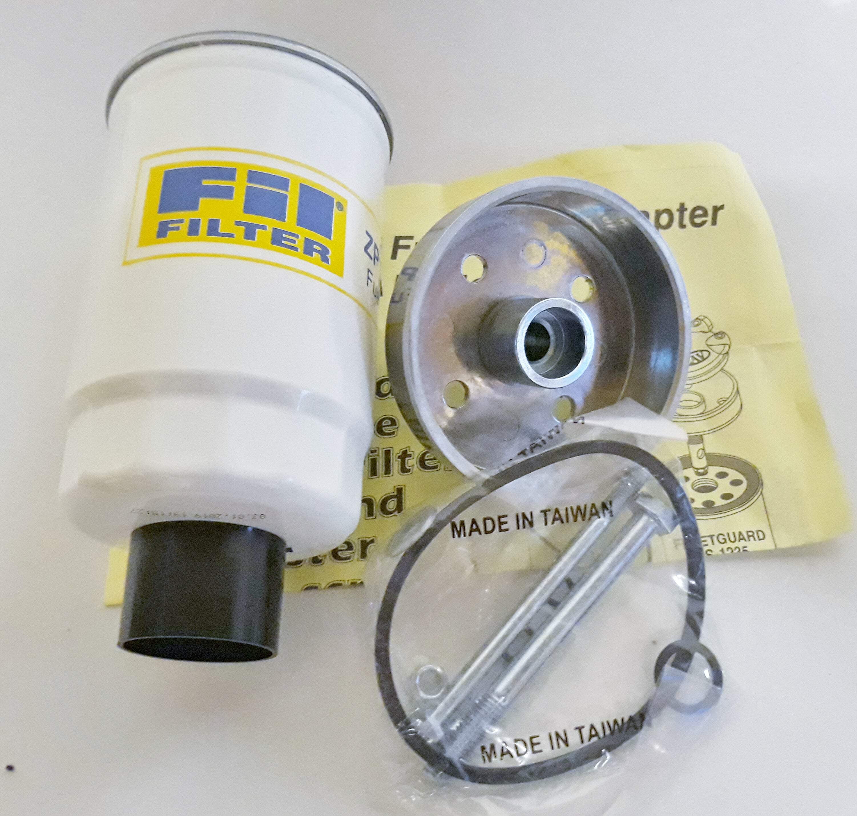 CAV Fuel Filter Conversion Adapter Kit to fit Case IH International JCB ...