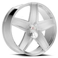 CAVALLO CLV-31 22X8.5 5X110 +38ET 74.1CB CHROME WHEEL - Walmart.com