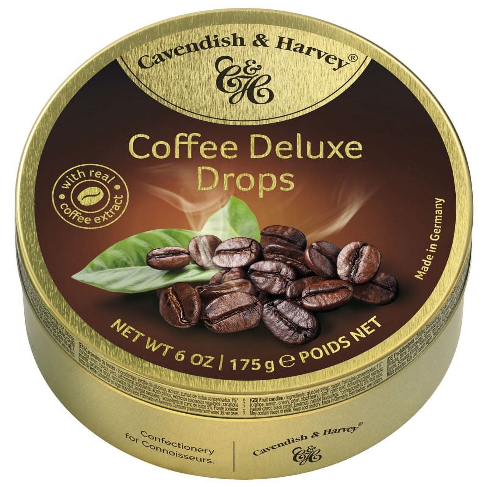 CAVENDISH & HARVEY Coffee Deluxe Hard Candy Drops 6 oz/ 175g - Walmart.com