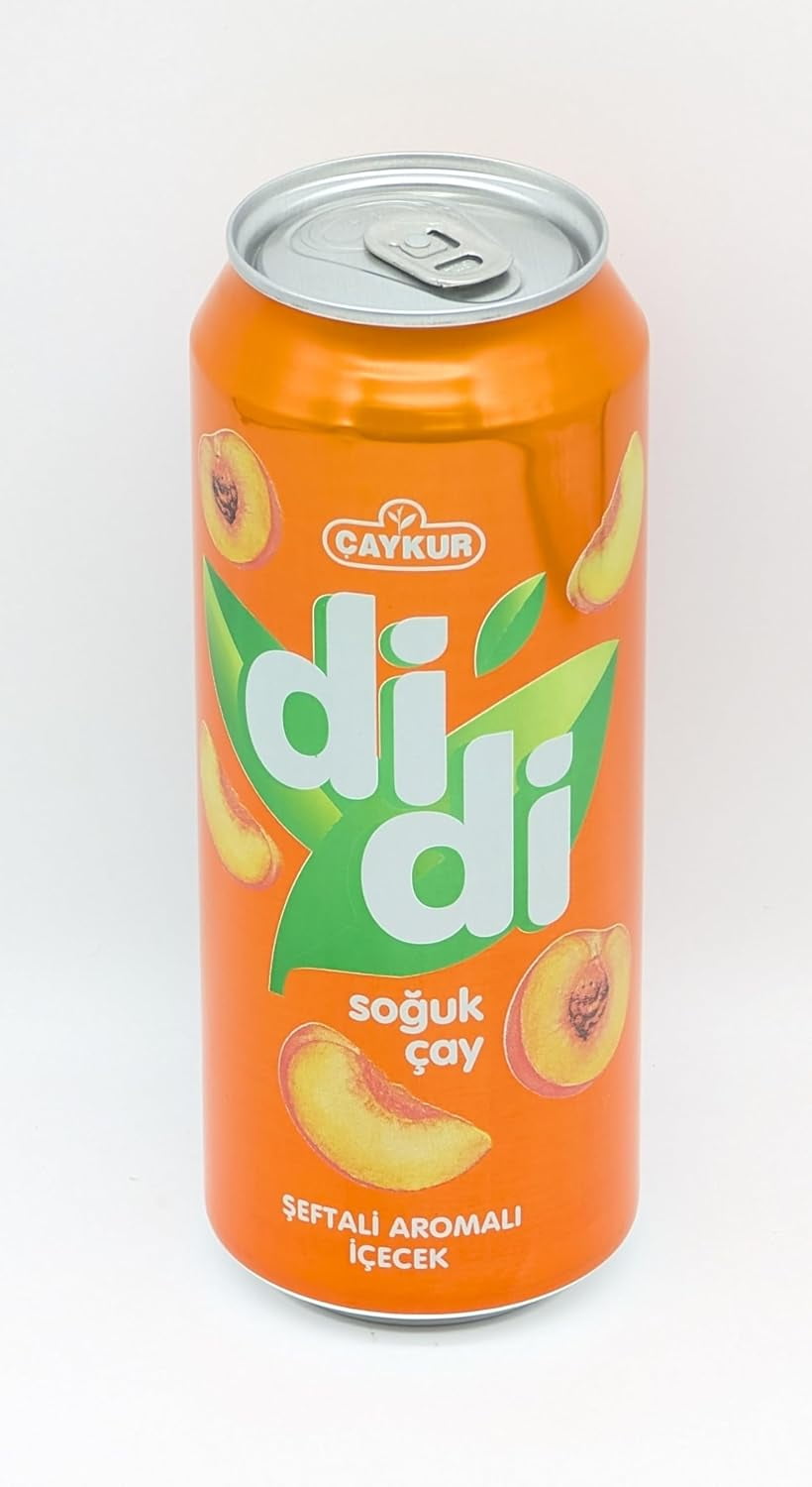 CAYKUR Didi Peach Iced Tea, 500mL - Walmart.com