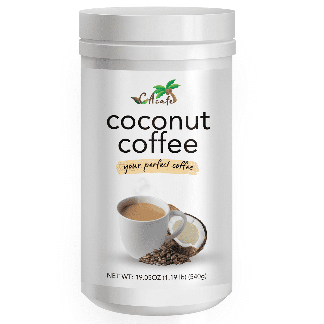 CAcafe Coconut Coffee Reduce Sugar - New & Improved Design, Now with ...