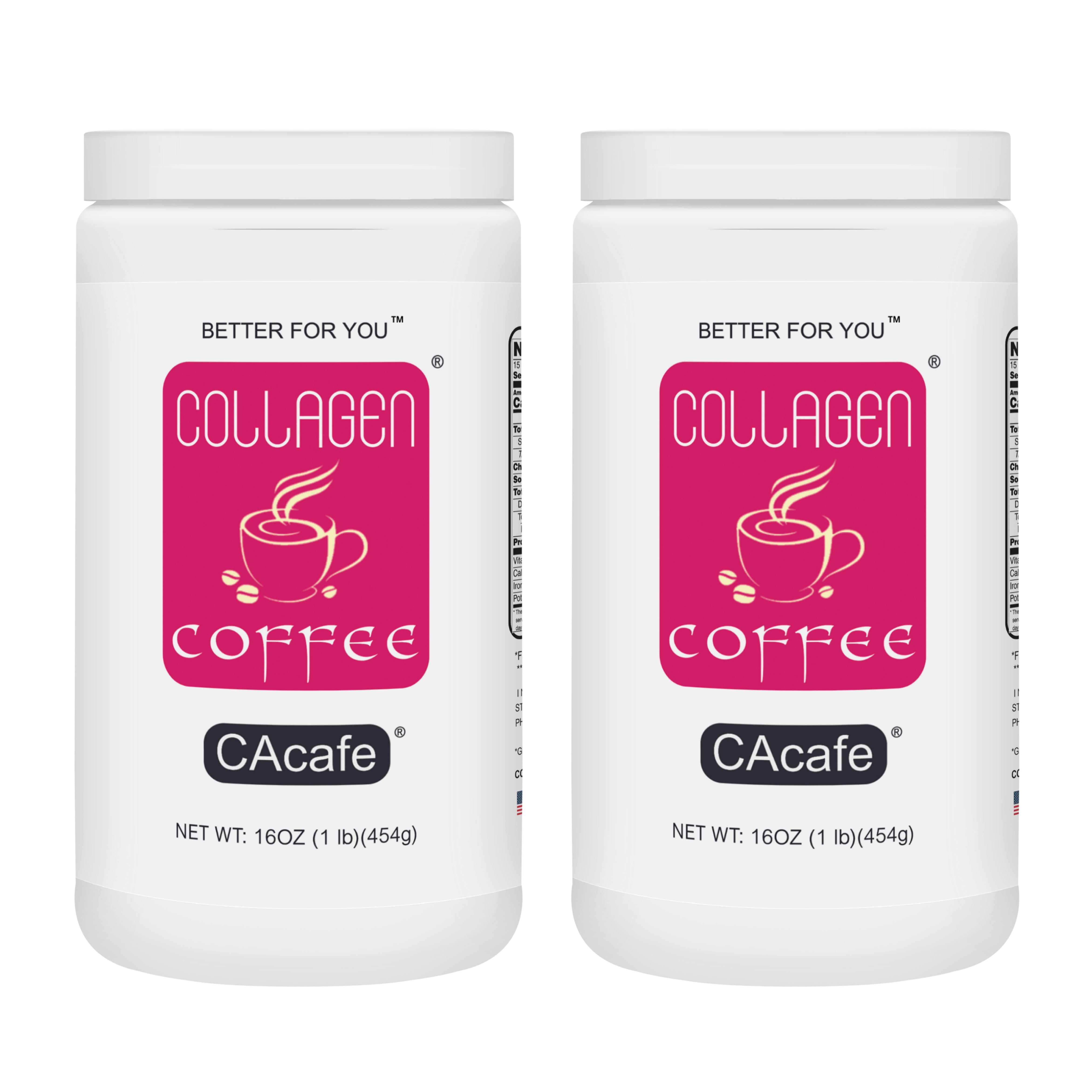 CAcafe Collagen Coffee, Nutrient-Rich, Supports Skin, Hair, Nails ...