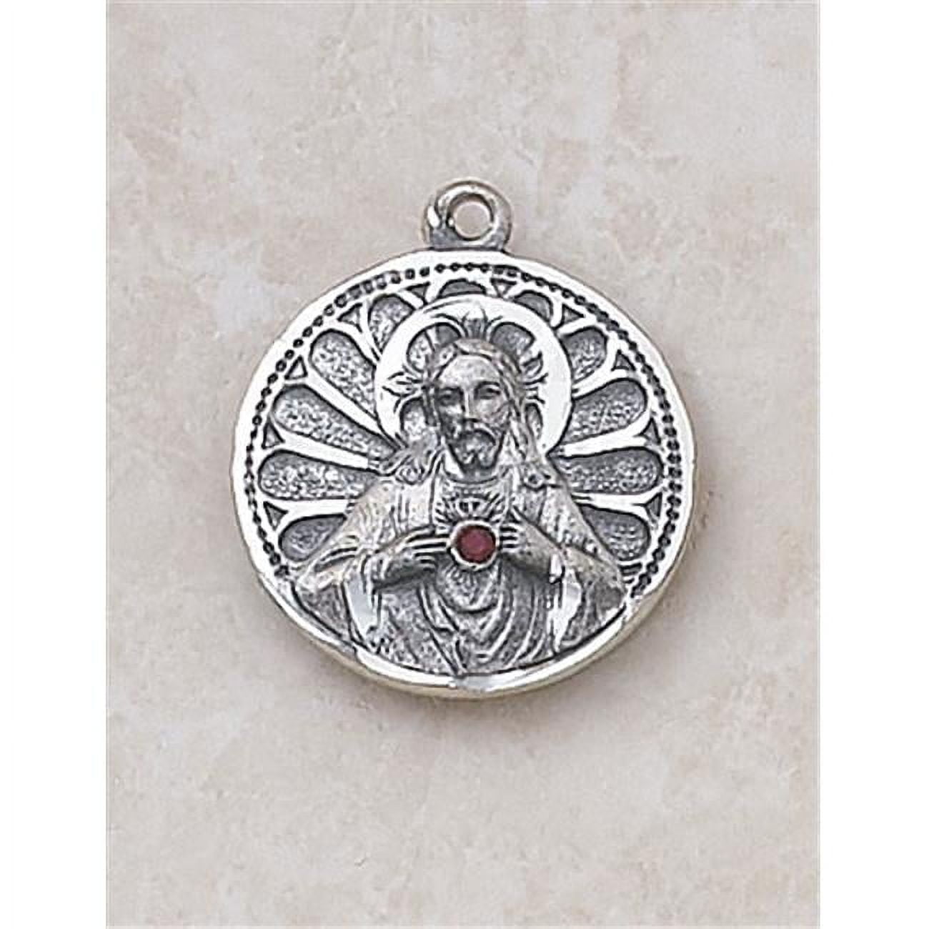 CB Catholic SS435RU Ruby Scapular Medal with 24 in. Chain - Walmart.com
