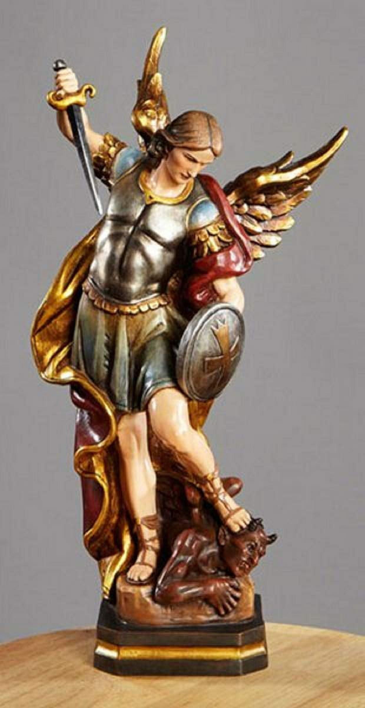 Autom Val Gardena Saint Michael Statue - Walmart.com