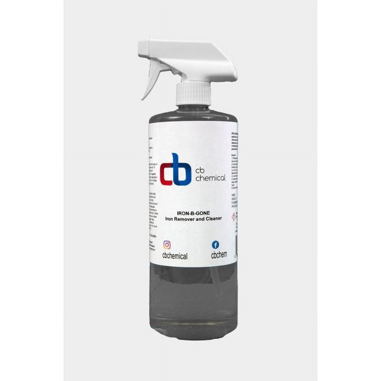 CB Chemical Iron-B-Gone Iron Remover and Cleaner- Tire Dressing ...