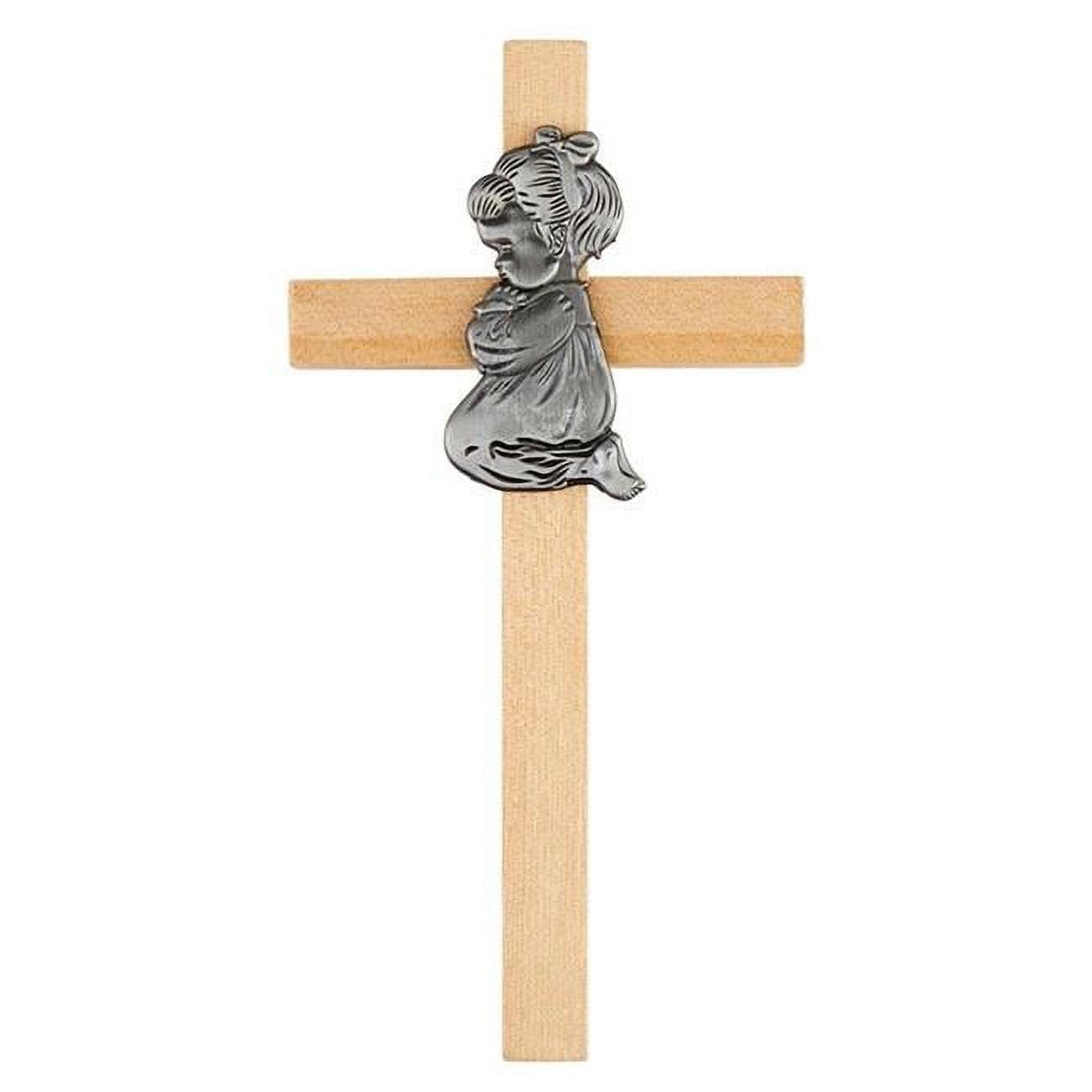 CB Church Supplies 6 in. Baby Girl Wall Cross - Walmart.com