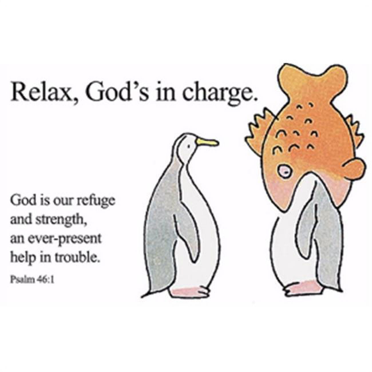 CB Gift 163691 3 x 2 in. Pass it on Relax Gods in Charge Cards Pack of ...