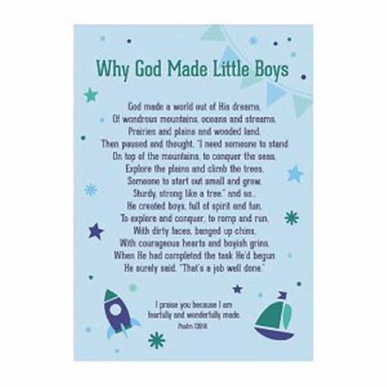 CB Gift 163866 13.5 x 19 in. Poster Large - Why God Made Little ...