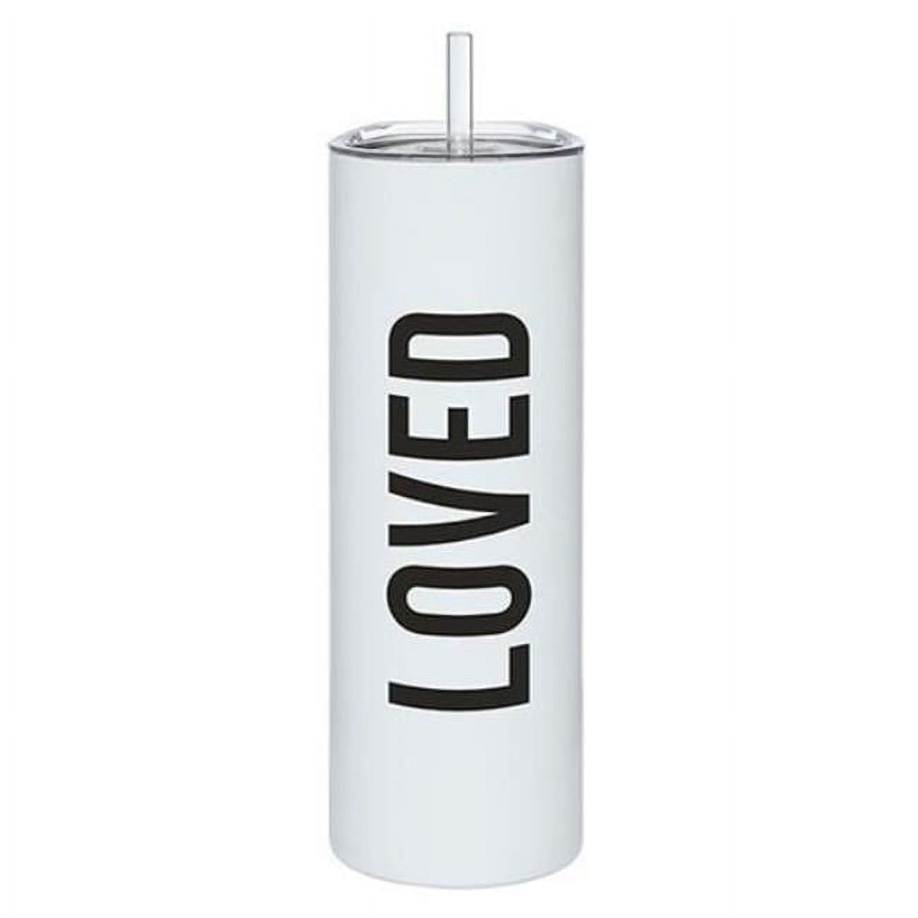 CB Gift 212441 20 oz Loved Skinny Tumbler - Walmart.com