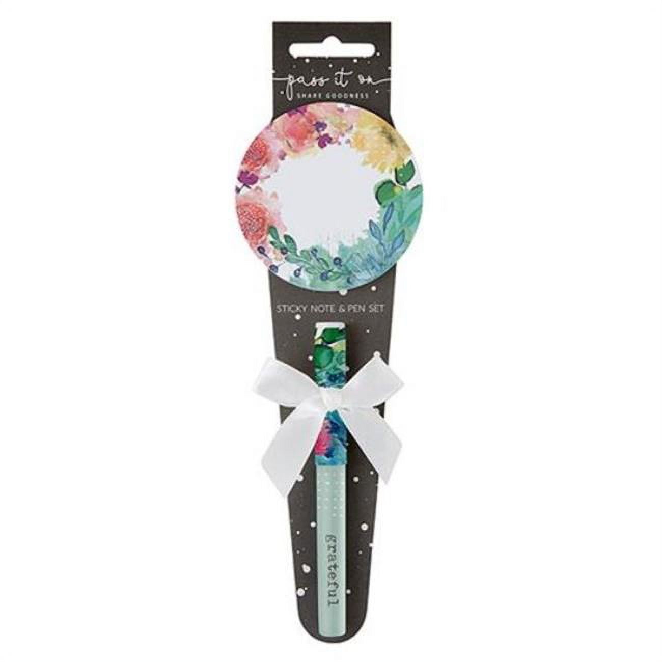 CB Gift 256013 9.75 in. Pen with Sticky Notepad Set - Grateful ...