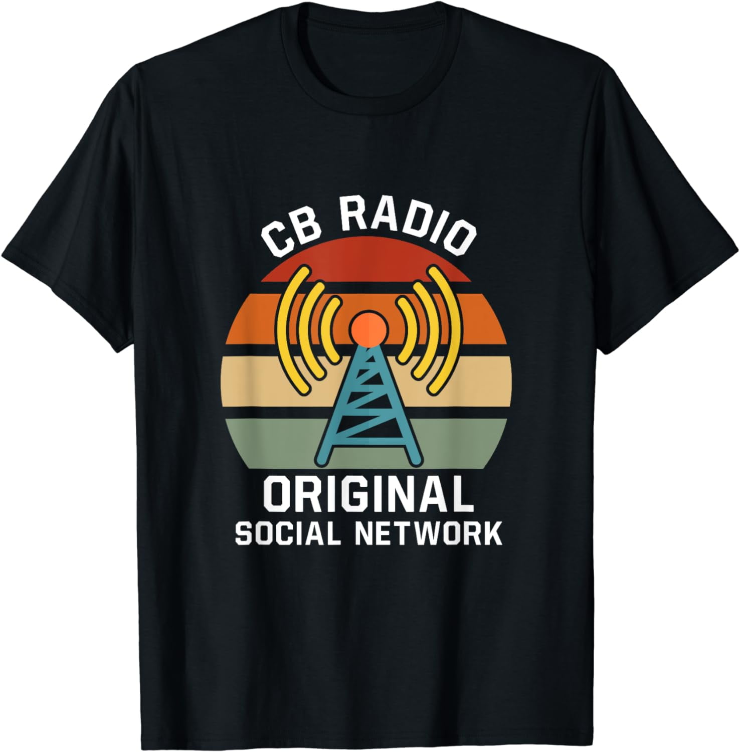 CB Radio Original Social Network HAM Radio T-Shirt - Walmart.com