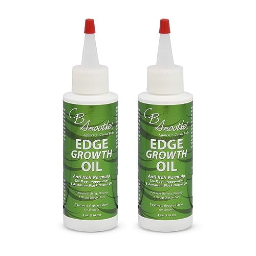 CB Smoothe Edge Growth Oil - Tea Tree, Peppermint & Jamaican Black ...