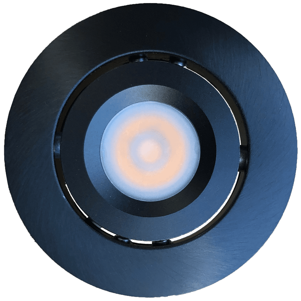 CB05 Round LED Dimmable Cast Aluminum Recessed Cabinet Light Down ...