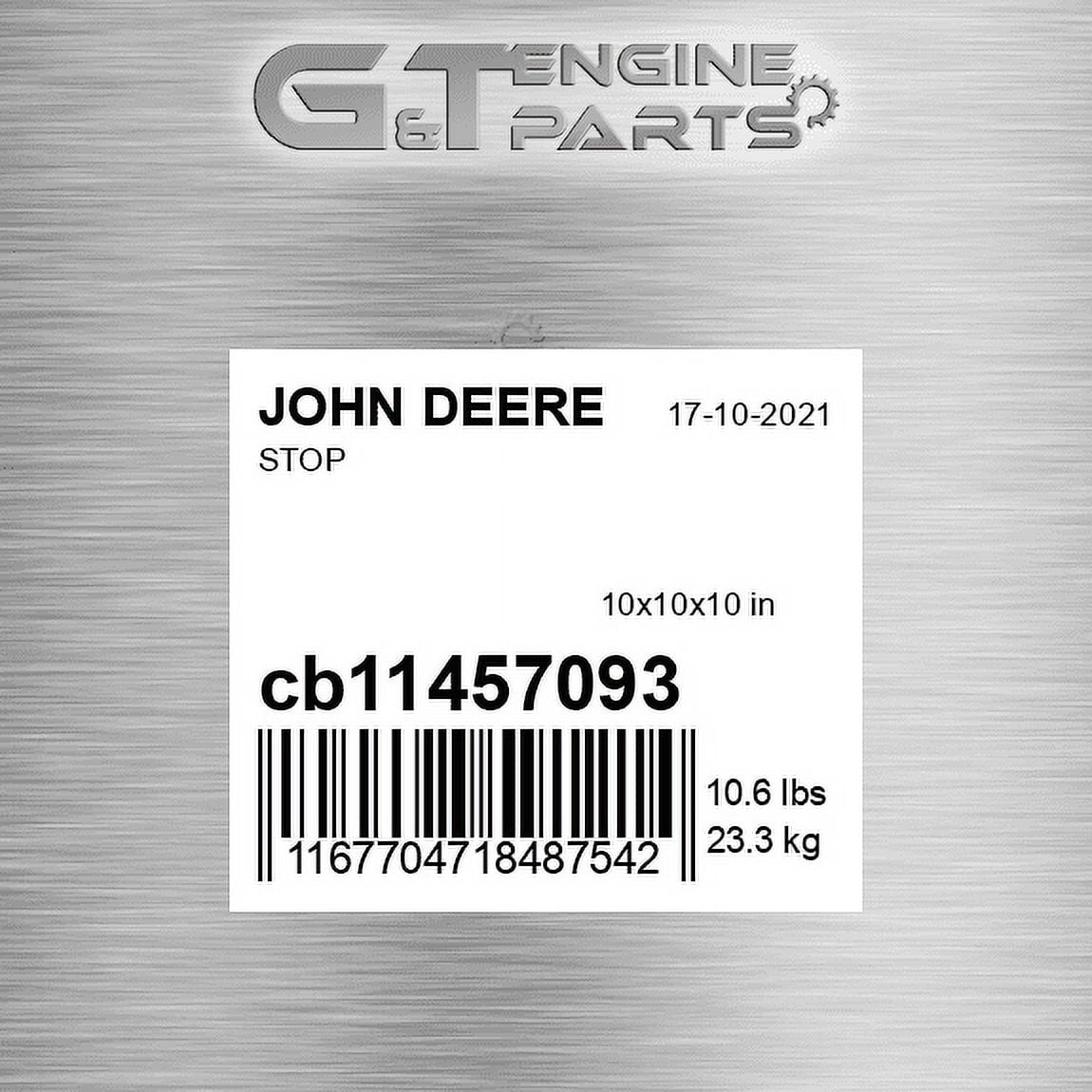 CB11457093 STOP fits JOHN DEERE (New OEM) - Walmart.com