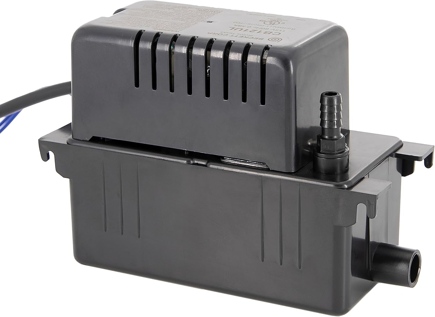 CB121UL Compact Condensate Pump with Safety Switch, 115V, 66 GPH, 12 Ft ...