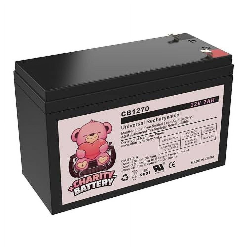CB1270 12V 7Ah Replacement SLA Battery forRazor E90 Electric Scooter ...