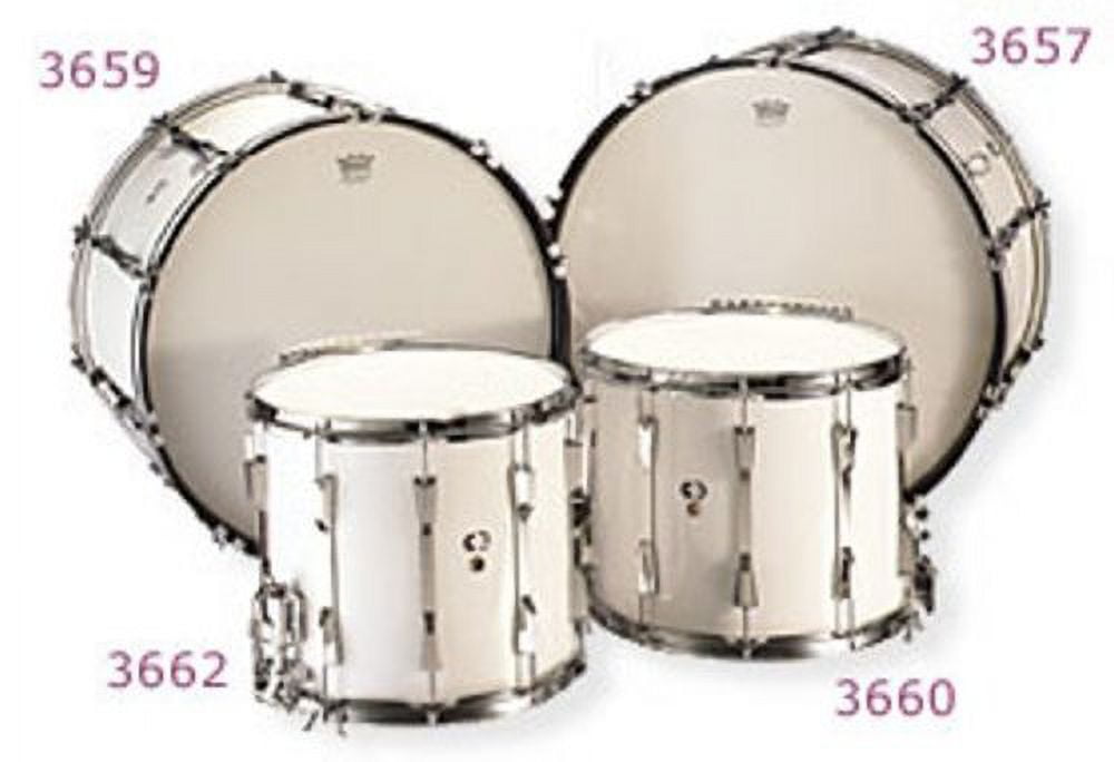 CB Drums 14 x 24 in. CB700 Bass Drum, White - Walmart.com