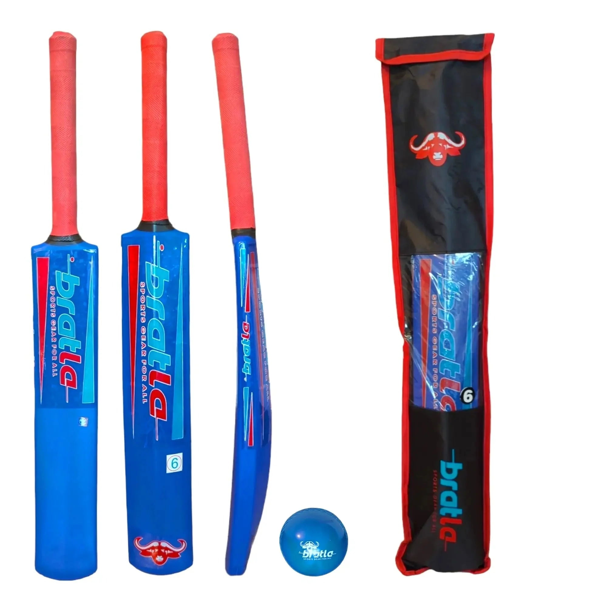 CBB Cricket Bat & Ball Set Blaster Perfect Plastic Starter Set Blue ...