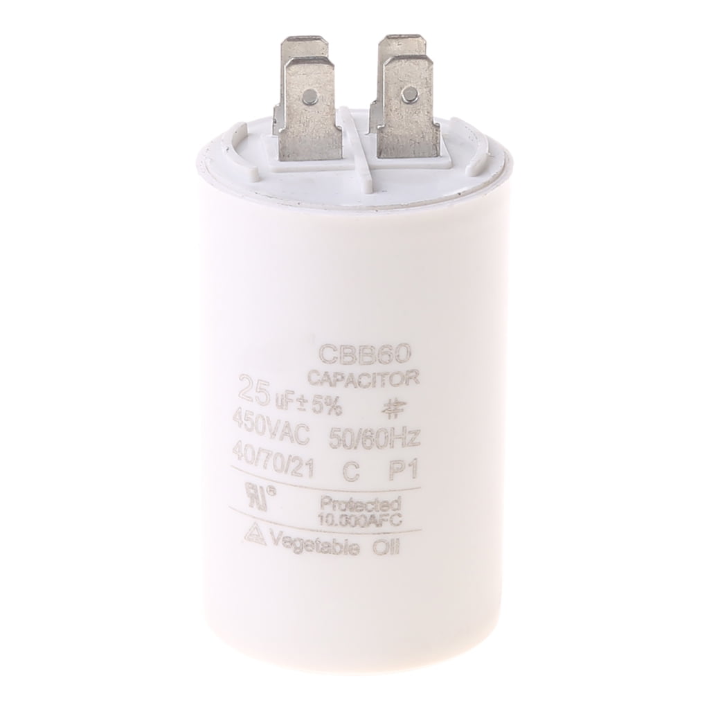 CBB60 AC450V 25UF 50/60Hz Capacitor Motor Conditioner Compressor Start ...