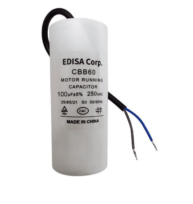 CBB60 Motor Running Capacitor 100uF 250VAC - Walmart.com