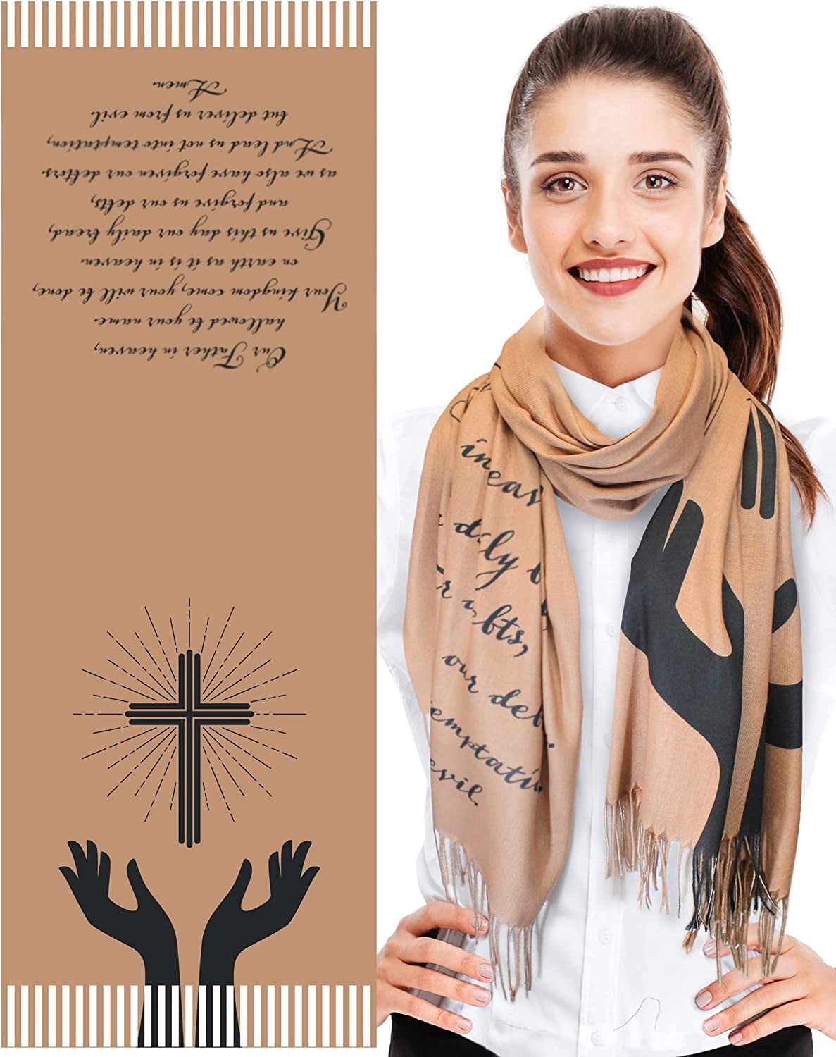 CBC Crown Women's Large Women's Christian Religious Theme Bible Verse ...