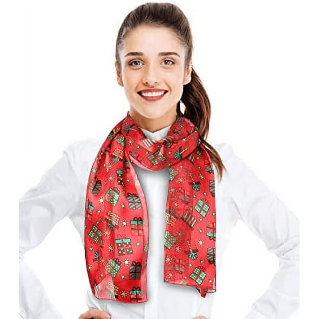 CBC Crown Women's Lightweight Christmas Box Printed Christmas Themed ...