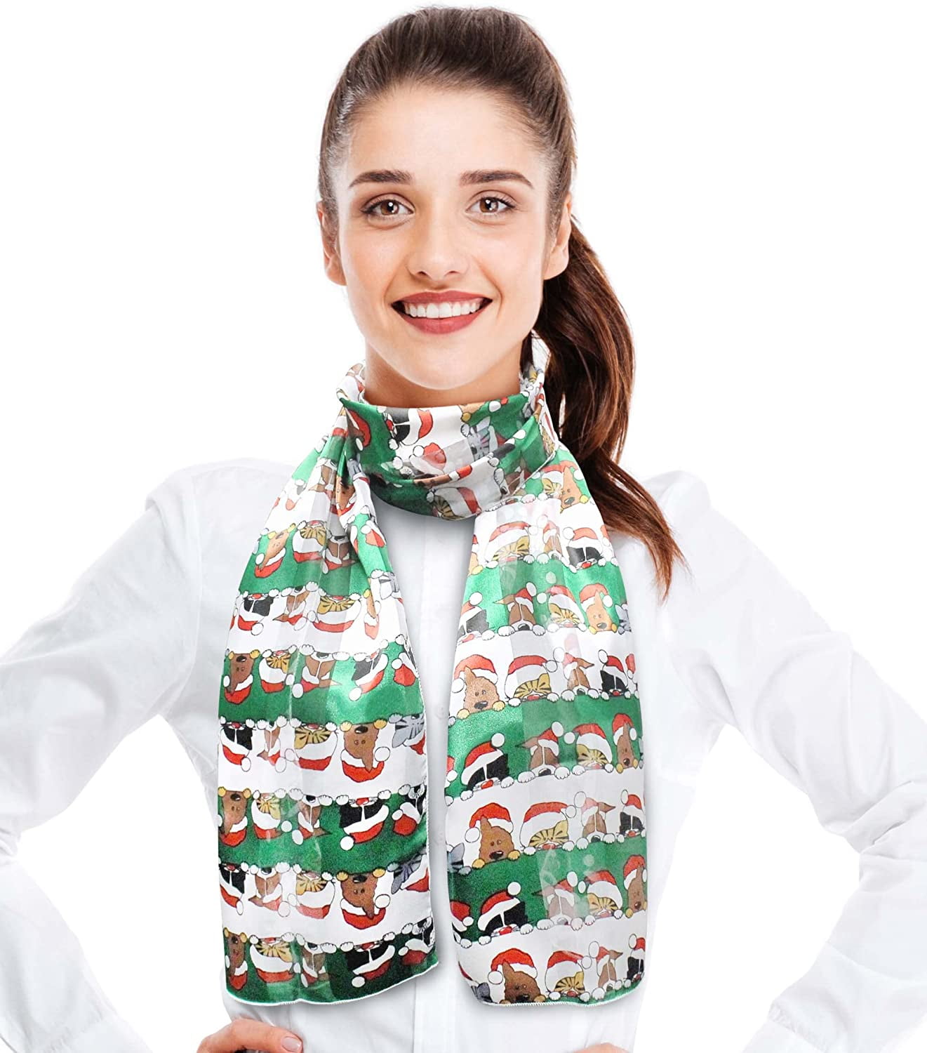 CBC Crown Women's Lightweight Christmas Friends Printed Christmas ...