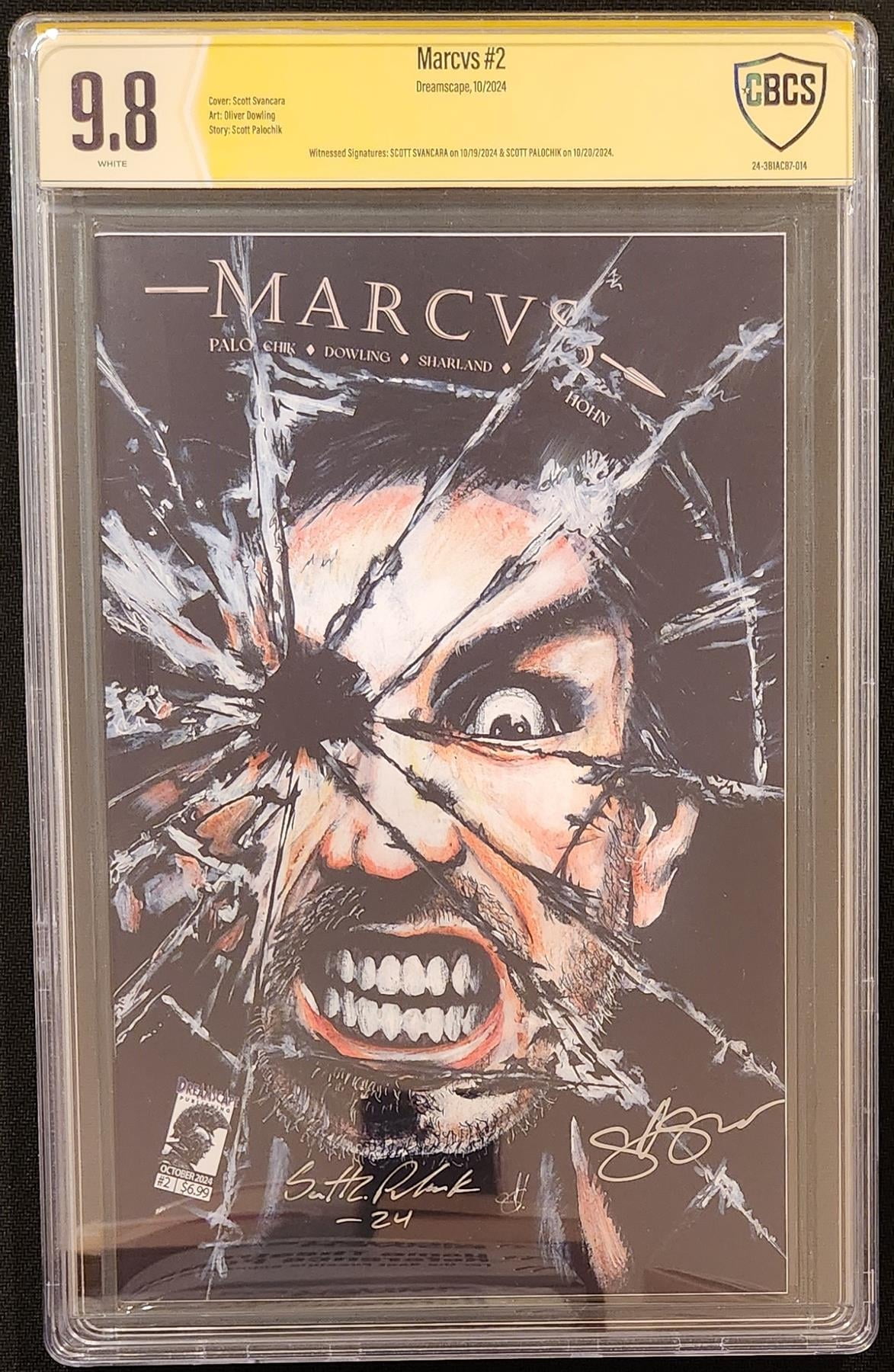 CBCS MARCVS #2 Cover A Dreamscape Publishing 9.8 Graded Comic Book ...