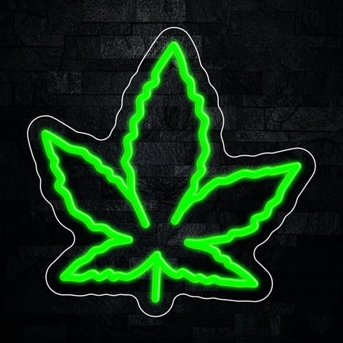 CBD Dispensary Neon LED Sign 14"L x 14"H #33006 - Walmart Business Supplies