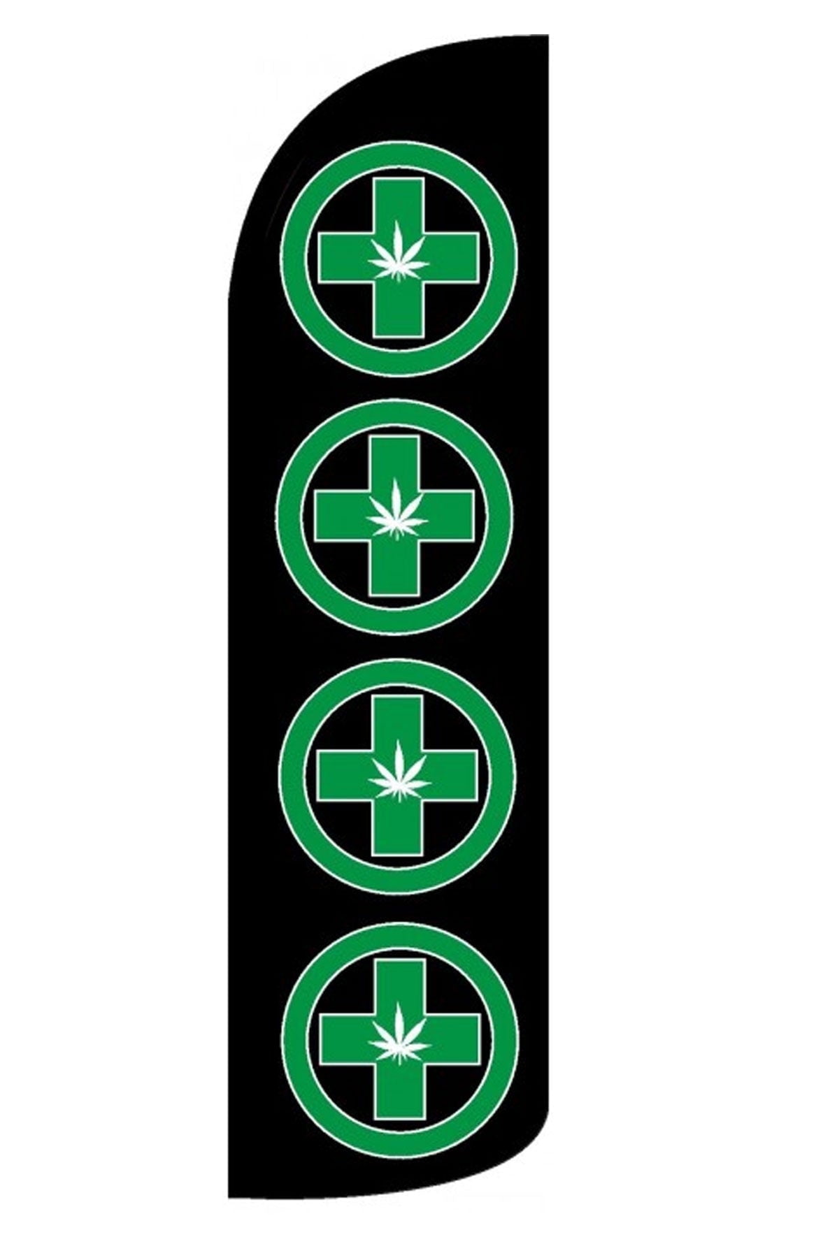 CBD Sold here Windless flag Without Pole Advertisement /Business Flags ...