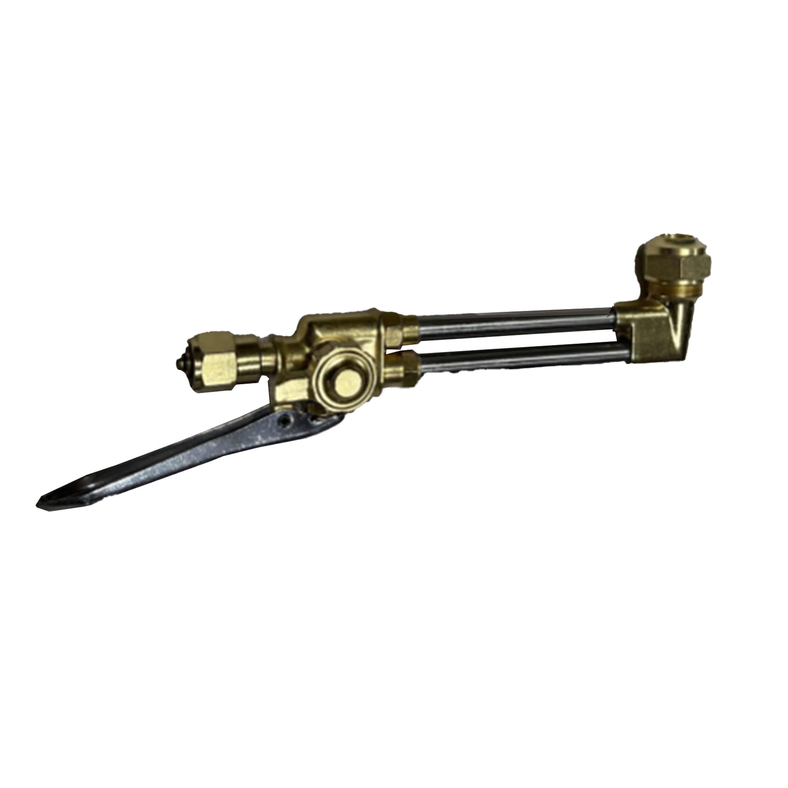 CBEHTWI Long Pipe Brass Nozzle Welding Torch Kit with Gauge Oxygen ...