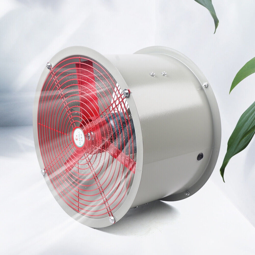 CBF-400D 370W AC 110V 16" Explosion-Proof Axial Fan Cylinder Pipe Fan ...