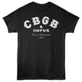 CBGB Mens T Shirt Punk Rock OMFUG LOGO Music Bowery Underground Black ...