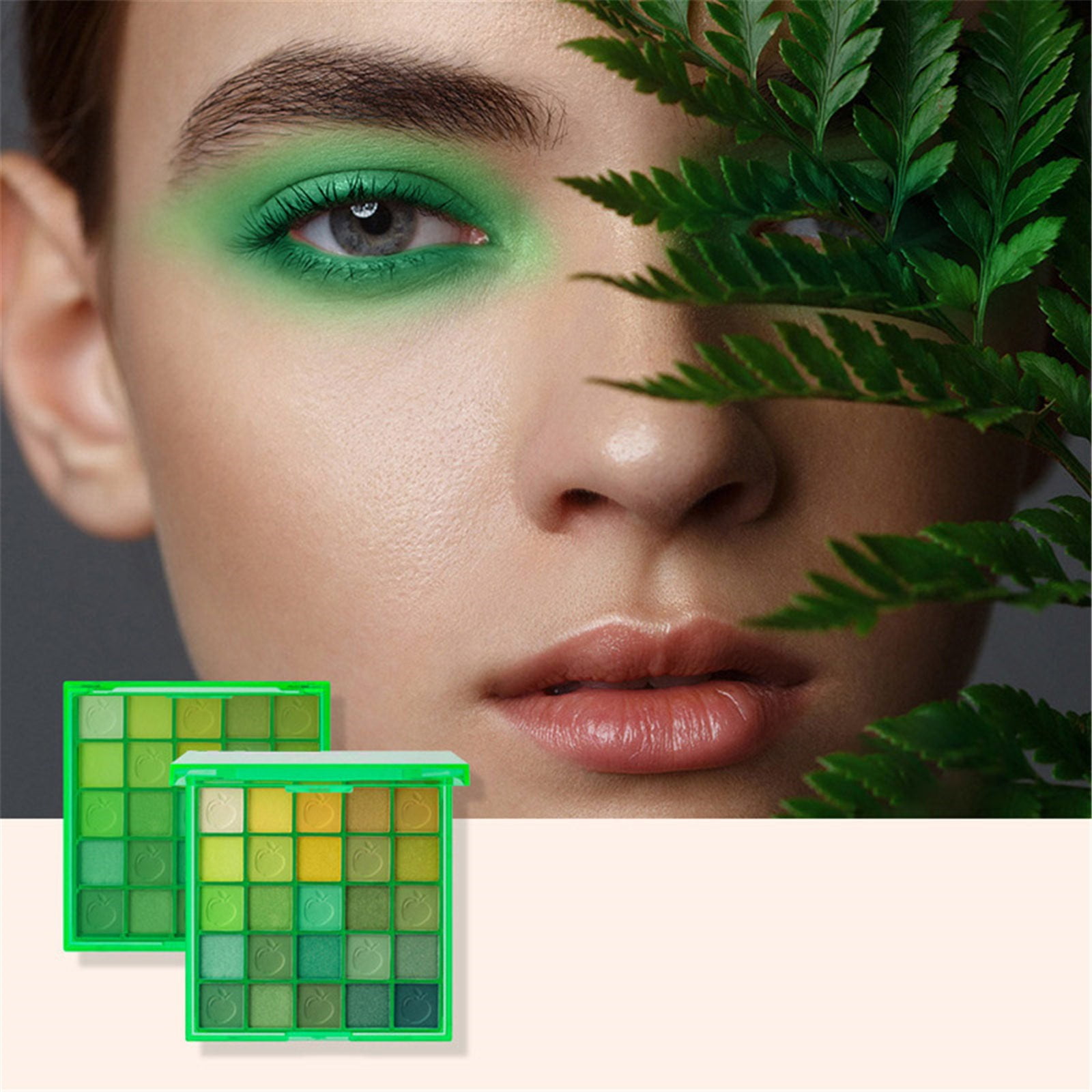 CBGELRT Colored Eyeshadow Palette 25 Shade Glitter Pearlescent Matte ...