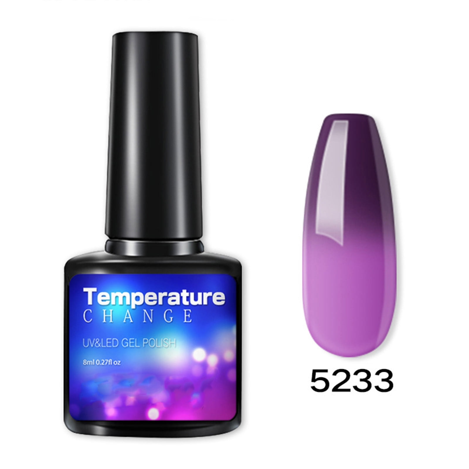 CBGELRT Gel Nail Polish Colors Changing with Temperature Long Lasting ...