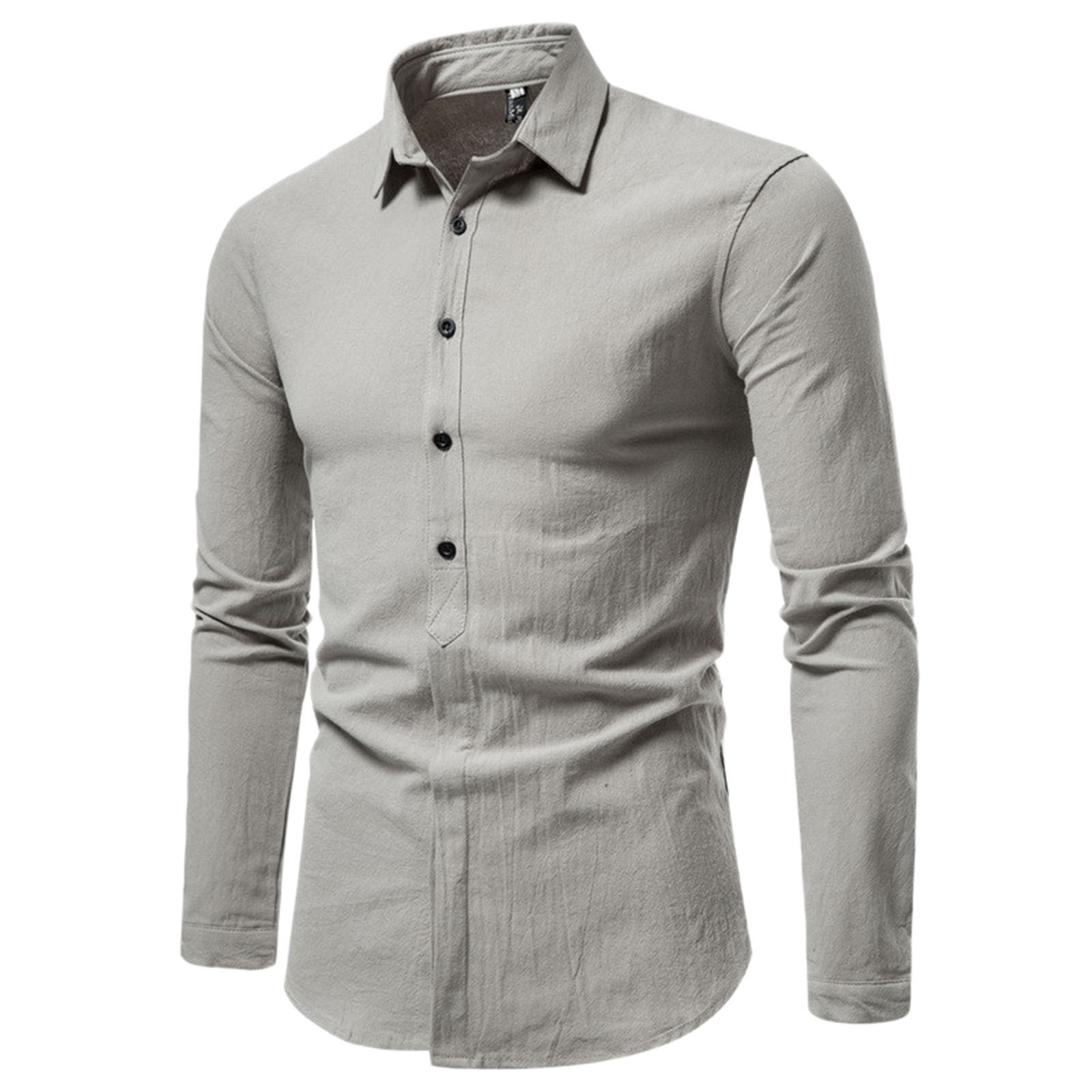 Plain Casual Shirts For Men