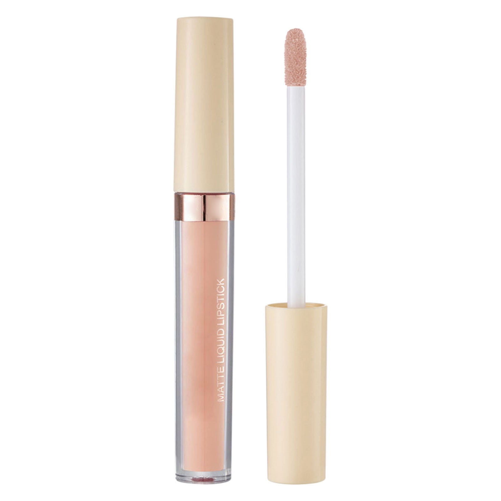 CBGELRT Velvet Matte Liquid Lipstick Clear Plumping Lip Gloss Makeup ...