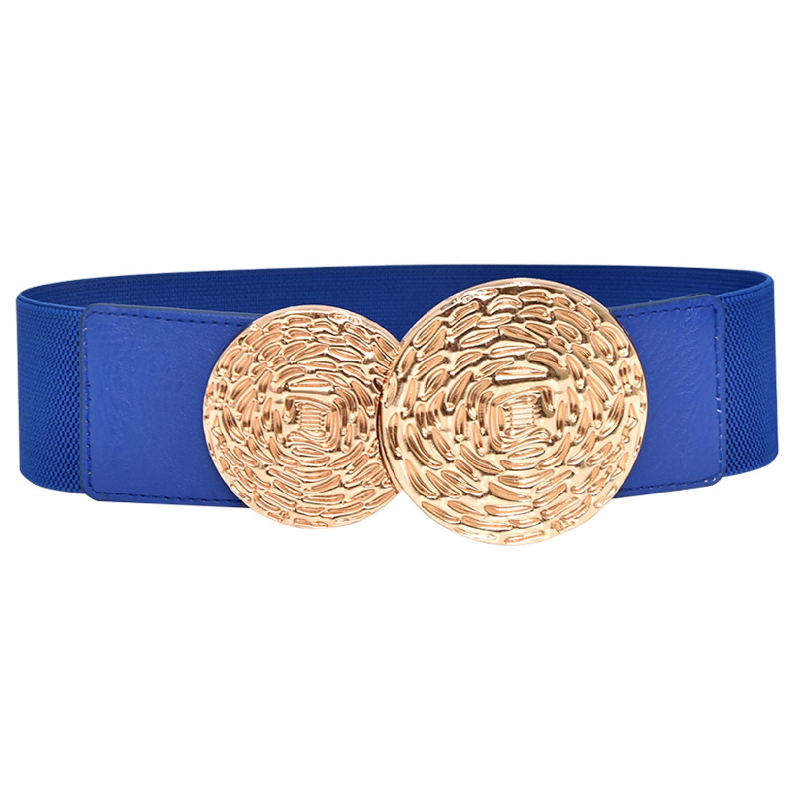 Cbgelrt Wide Belts For Women Fashion Wide Leather Elastic Stretch Waist Belts For Jeans Pants